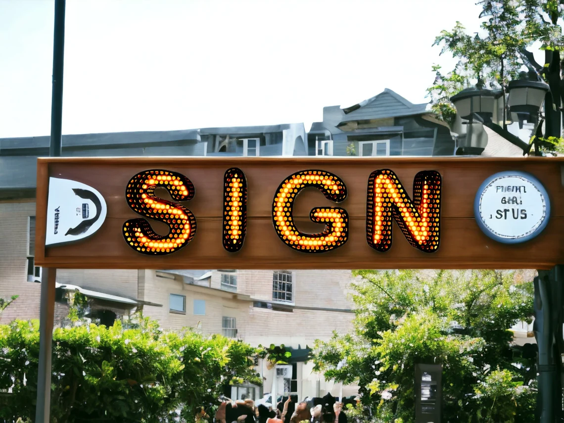 Metal Grid cladding for Neon Letters, Perforated metal letters and ...